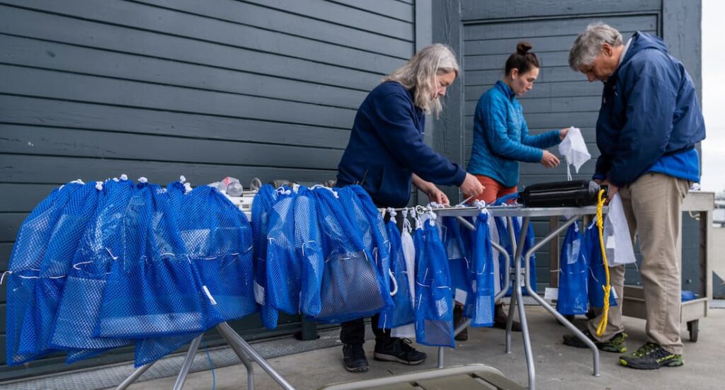 Seattle Aquarium scientists test alternative plastics as part of the ...