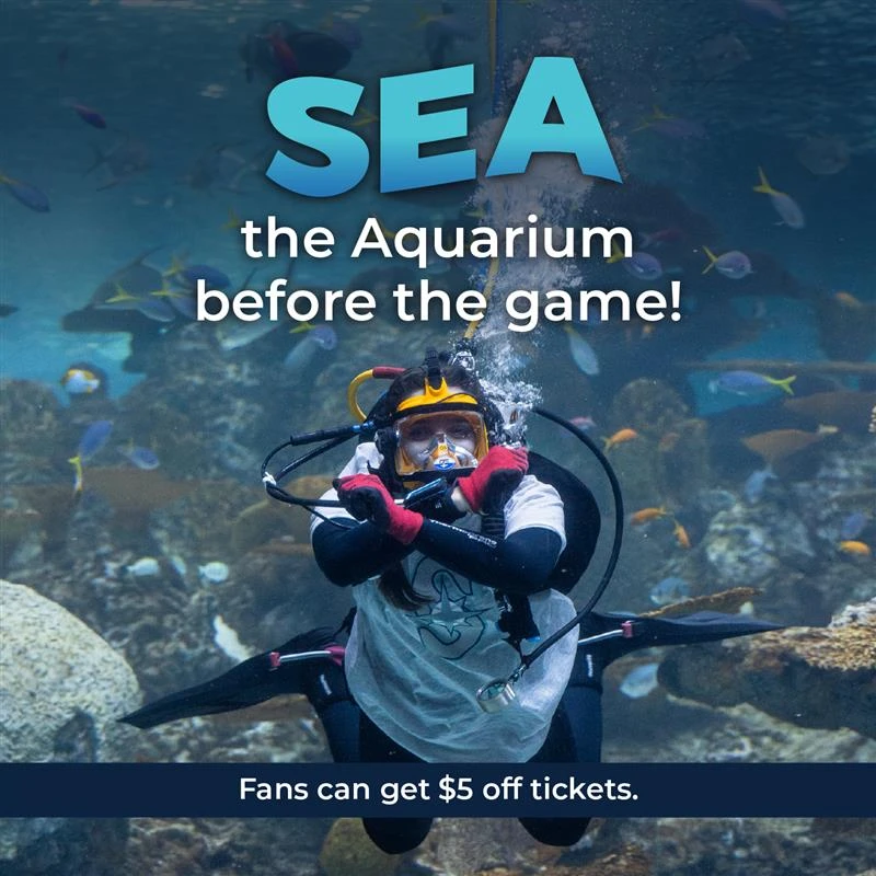 Mariners Homestand Discount Offer - Seattle Aquarium